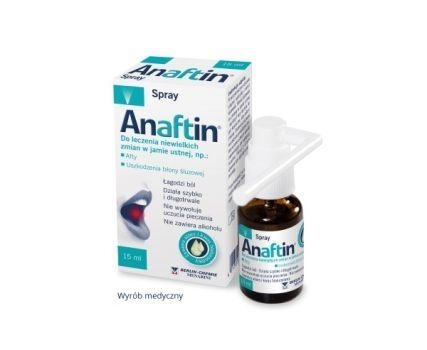 Anaftin Spray na afty 15 ml w Drogeria Sawa